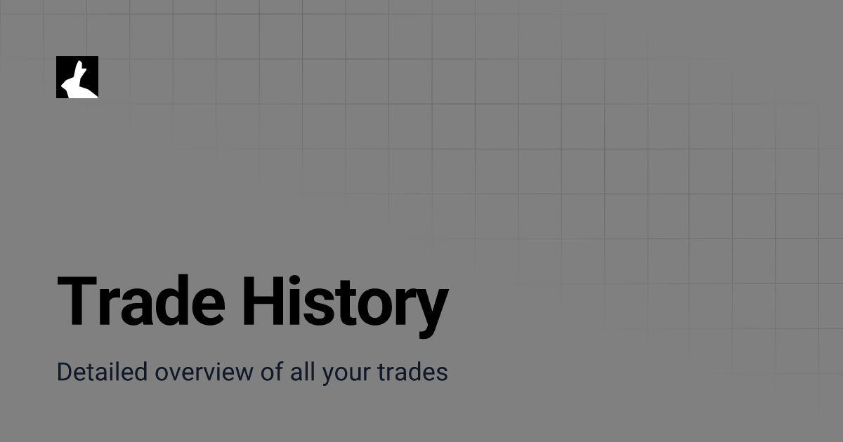 Trade History | Trade Platform